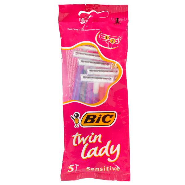 Buy Bic Twin Lady Sensitive Shaver Pack Of 5 Online At Best Price In India Flipkart Health