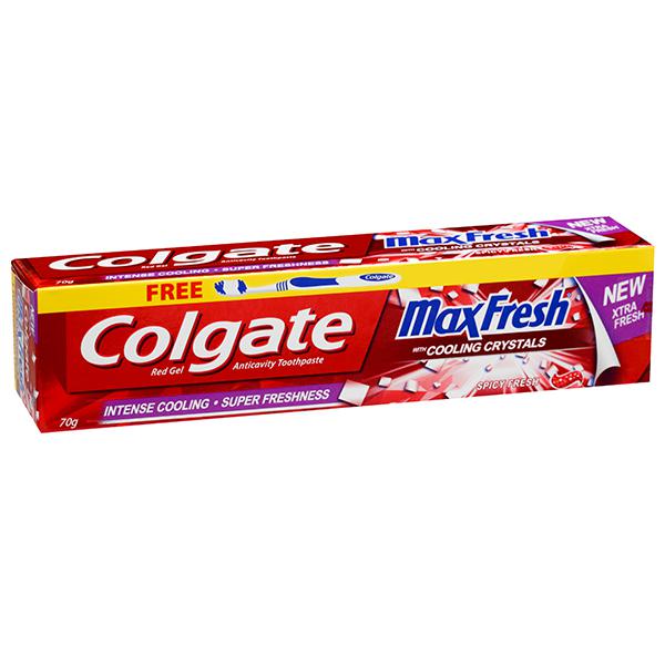 Buy Colgate MaxFresh Anticavity Red Gel Toothpaste, Spicy Fresh (Free ... Buy Colgate MaxFresh Anticavity Red Gel Toothpaste, Spicy Fresh (Free ...