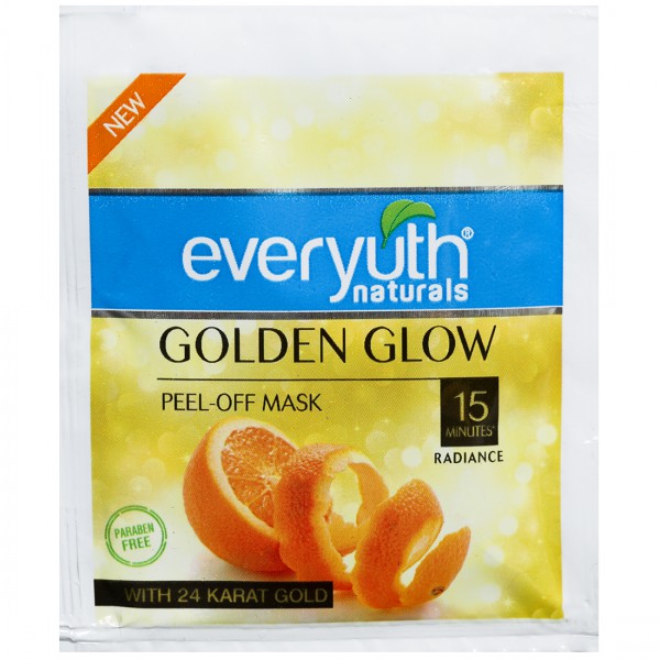 Buy Everyuth Naturals Golden Glow With 24 Karat Gold Orange Peel Off