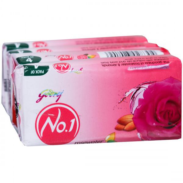 Buy Godrej No.1 Rosewater And Almonds Soap 4 x 40 g Online at Best ... Buy Godrej No.1 Rosewater And Almonds Soap 4 x 40 g Online at Best ...