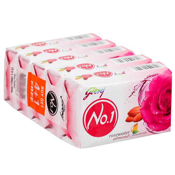 Buy Godrej No.1 Rosewater And Almond Soap (Buy 4 Get 1 Free) 5 x 100 g ... Buy Godrej No.1 Rosewater And Almond Soap (Buy 4 Get 1 Free) 5 x 100 g ...