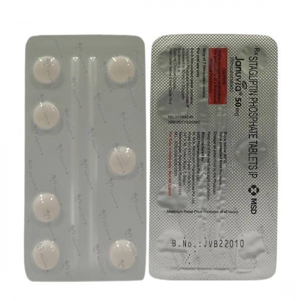Buy Januvia 50 mg Tablet 7 Tab Online Flipkart Health