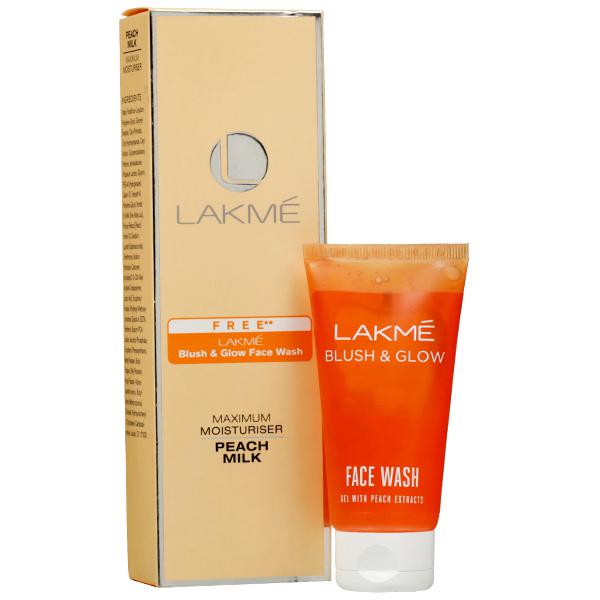 Buy Lakme Peach Milk Maximum Moisturizer Free Lakme Blush And Glow Face