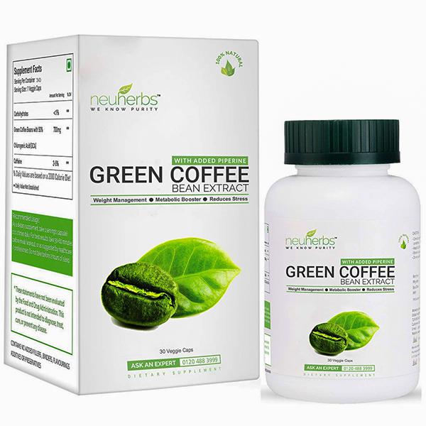 Buy Neuherbs Green Coffee Bean Extract 30 Capsules Online Flipkart Health