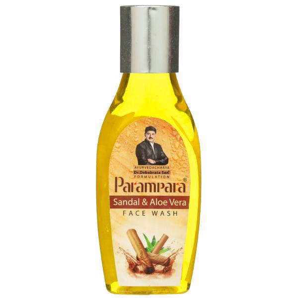 Buy Parampara Sandal & Aloevera Face Wash 100 ml Online at Best price ... Buy Parampara Sandal & Aloevera Face Wash 100 ml Online at Best price ...