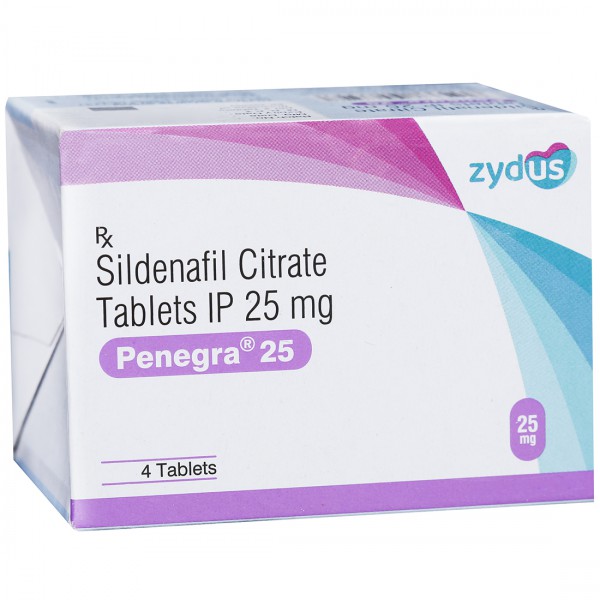 Buy Penegra 25 mg Tablet (4 Tab) Online at Best price in India ...